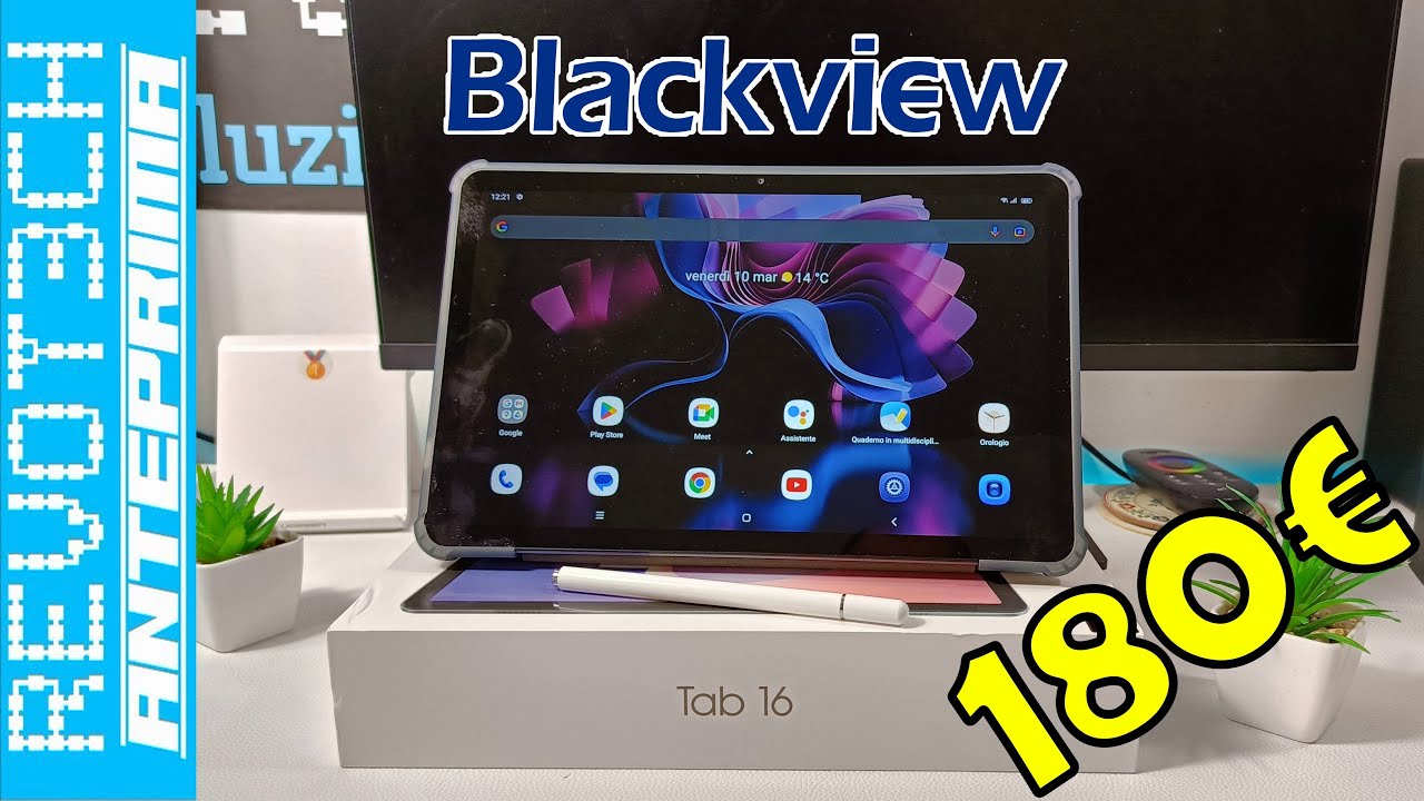 Blackview Tab 16: il Tablet con Pc Mode! Primo Avvio e Panoramica - YouTube