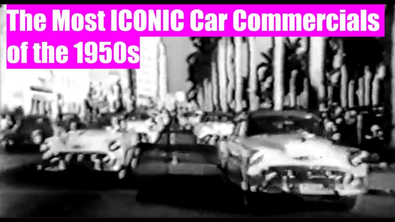 Take a step back in time and relive the golden age of car advertising ...