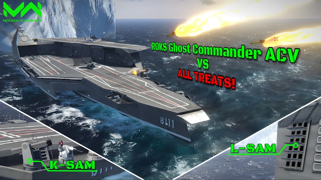 ROKS Ghost Commander ACV Air Defense System Review and Test ! | K-SAM ...