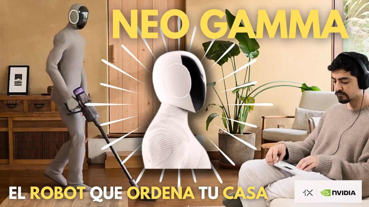 🤖 El ROBOT Inteligente que Ordena tu Casa - Descubre a NEOGAMMA - YouTube