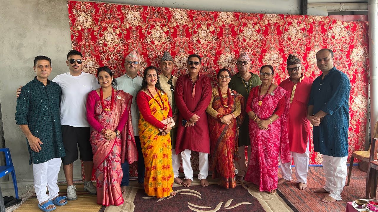 Dhungana Family Dashain Celebration at Gauradaha Jhapa - YouTube