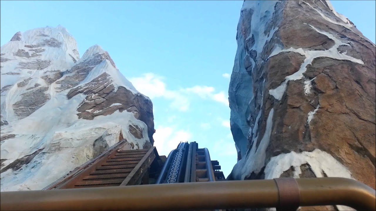 Expedition Everest No Broken Rail Summit - YouTube