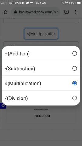 Binary Calculator | Online Binary Calculator | Binary Addition | Binary