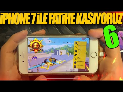 iPHONE 7 İLE FATİHE KASIYORUZ 6 | YENİ SEZONA HAZIRLIK ! | PUBG MOBİLE