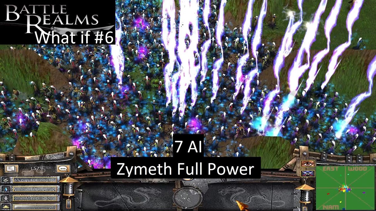 What if 7 AI spam Zymeth Full Power // BATTLE REALMS WHAT IF #6 - YouTube