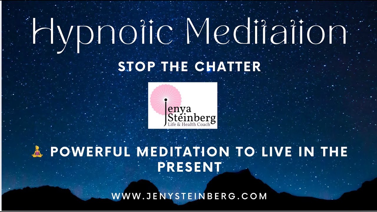 STOP the Mind Chatter! 🧘‍♀️ Powerful Meditation to Live in the Present ...