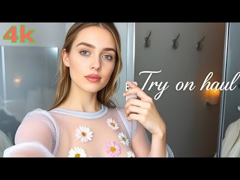 4k Transparent Lingerie & See-through Styles Shein 2025 Bikini Try-On Haul