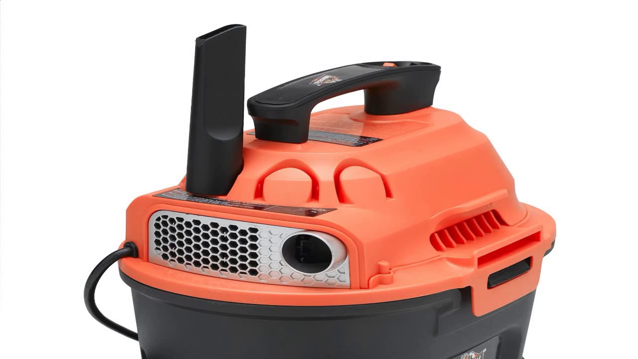 Vacmaster 2 5 Gallon 2 Peak HP Portable WetDry Vacuum VP205 - YouTube