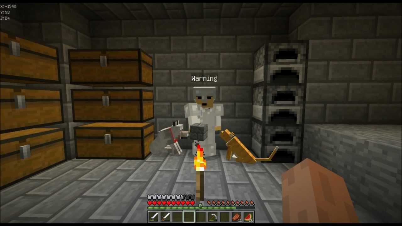 Minecraft - Anulu&Warning kalandjai - 2.évad 14.rész "Cica-Kutya Cica ...