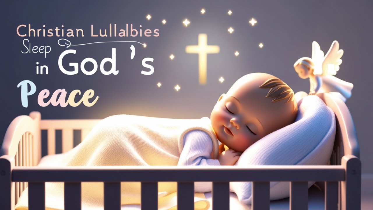 🌙 Peaceful Christian Lullabies for Deep Sleep with Lyrics | Soothing ...