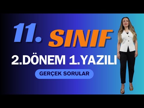 11. SINIF EDEBİYAT 2. DÖNEM 1. YAZILI SORULARI - GERÇEK SORULAR 📌