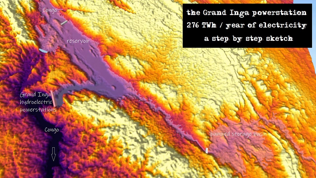 Grand Inga Dam Project improved design (hydroelectric power in the ...