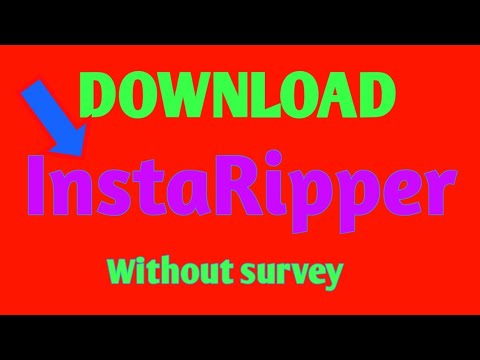 Downlod instaripper UBDATED ONE - YouTube