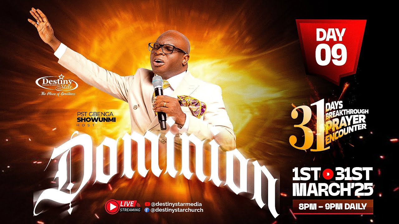 Day 9 of 31 Days of Breakthrough Prayer Encounter || Pastor Gbenga ...