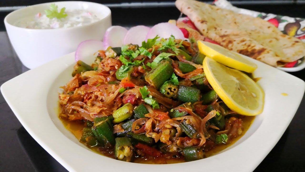 How to make Masala Bhindi | Desi Style Bhindi | Homemade | Humari Handi ...