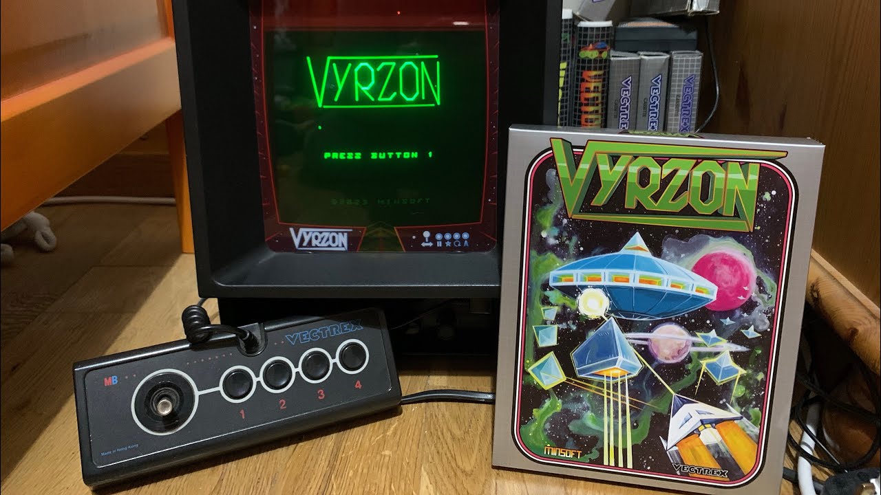 Vyrzon - A Brilliant New Vectrex Game in 2023!🔥 - YouTube