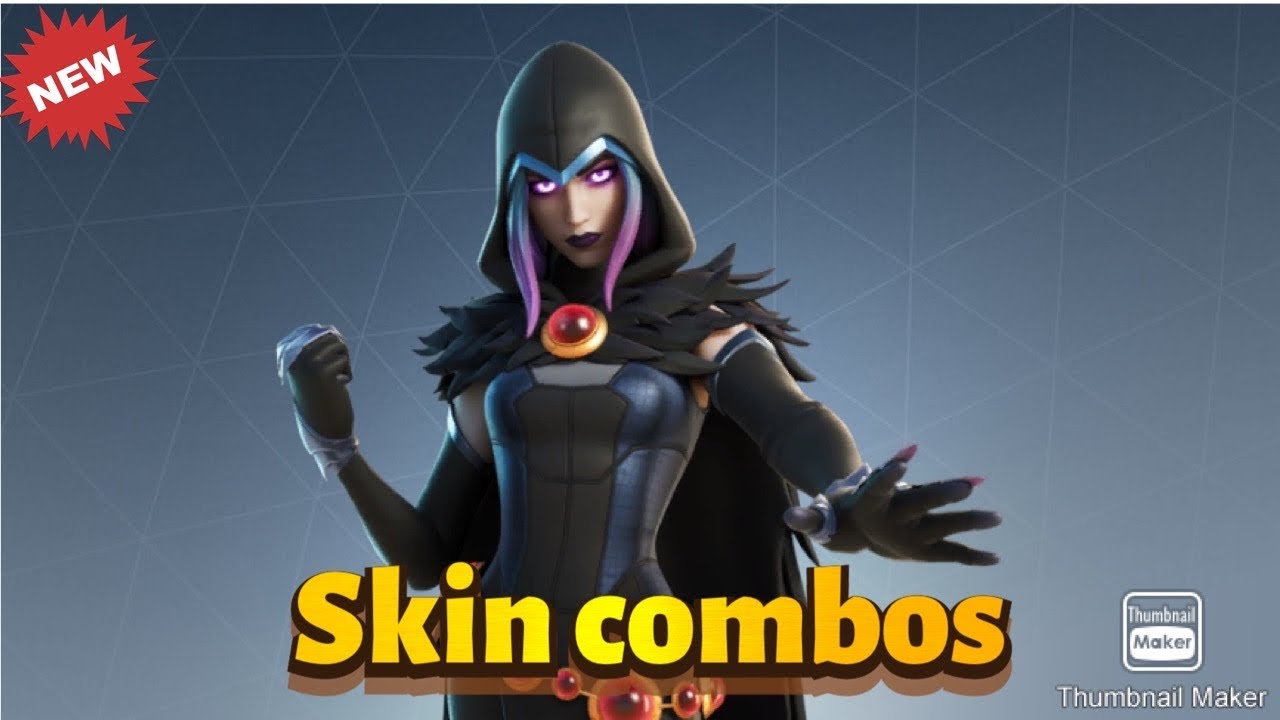 Fortnite season 6 rebirth raven skin combos - YouTube