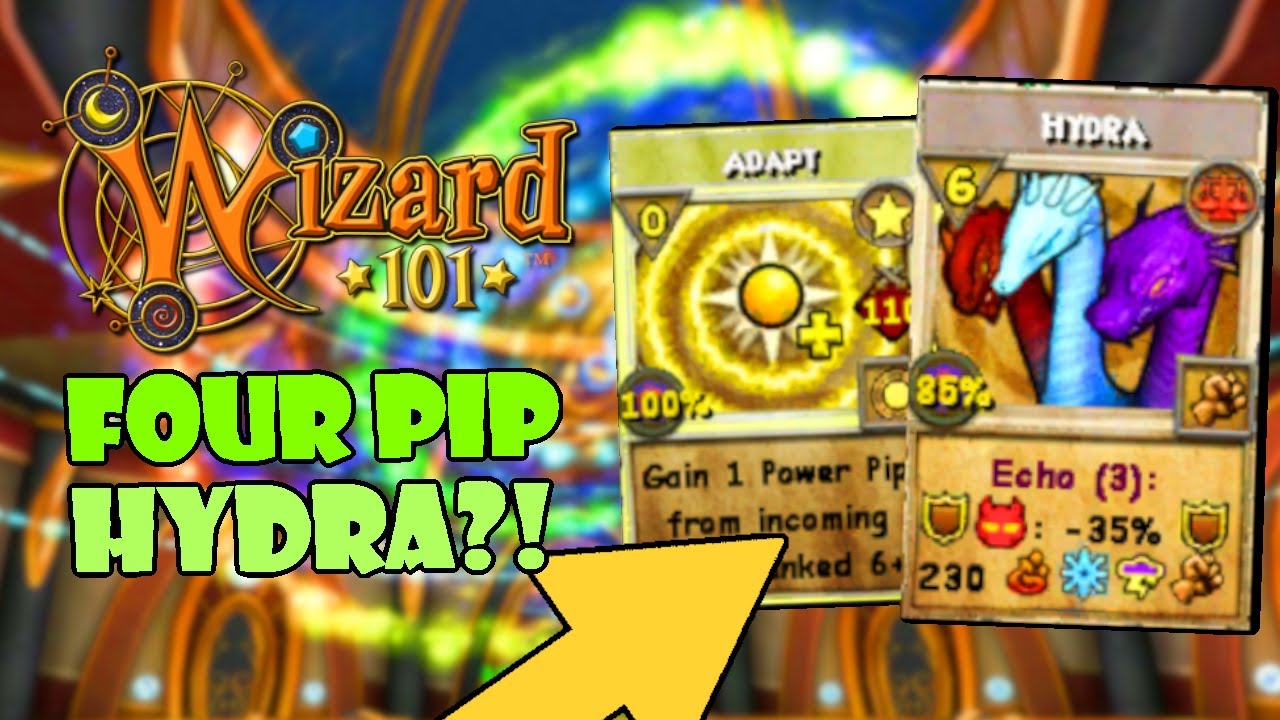 Wizard101 Level 170 Fire PvP: The FOUR PIP HYDRA Spammer?! - YouTube