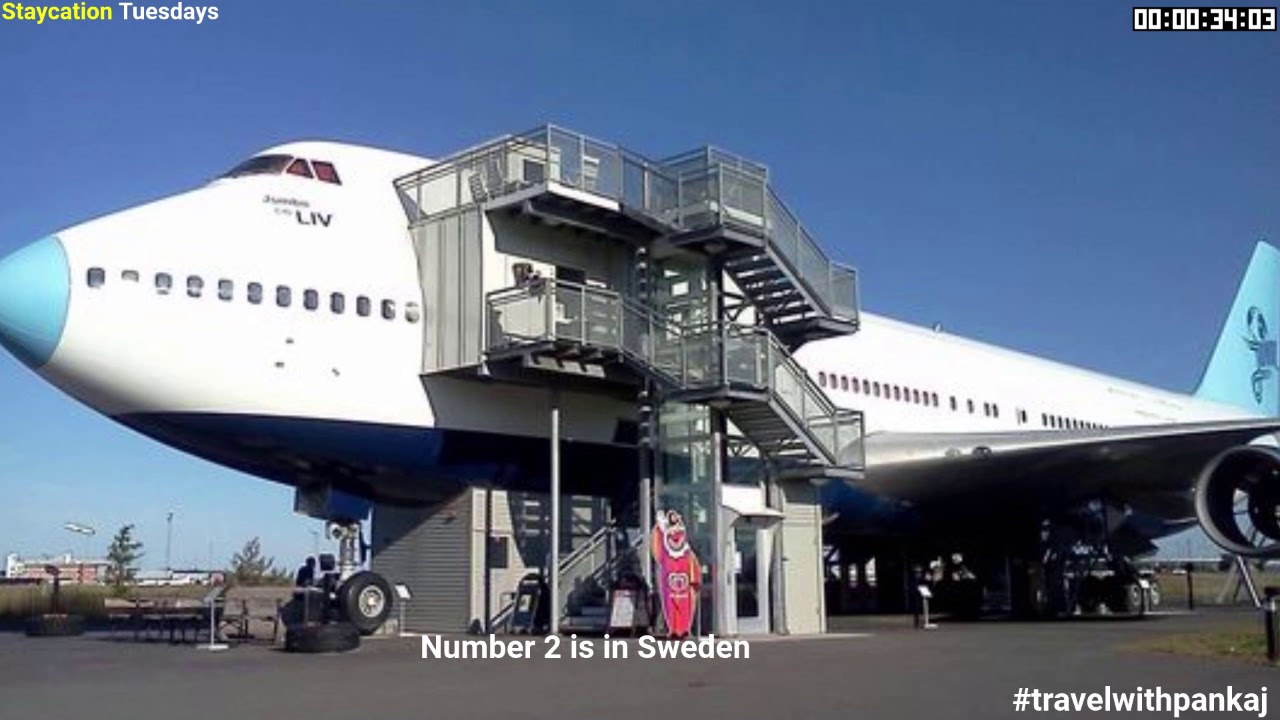 Best Airplane Themed Hotels in the world | Staycation Tuesdays - YouTube