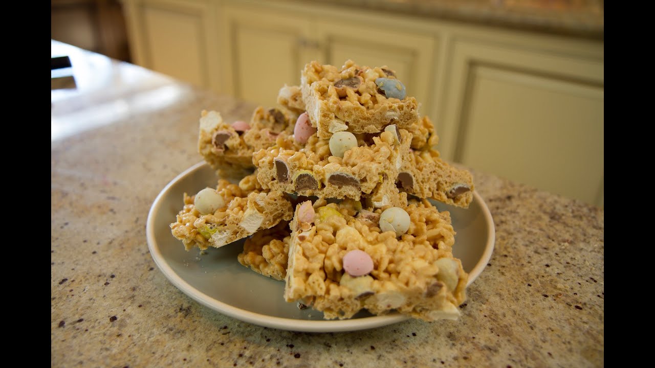 Candy Avalanche Bars - Easter Dessert - YouTube