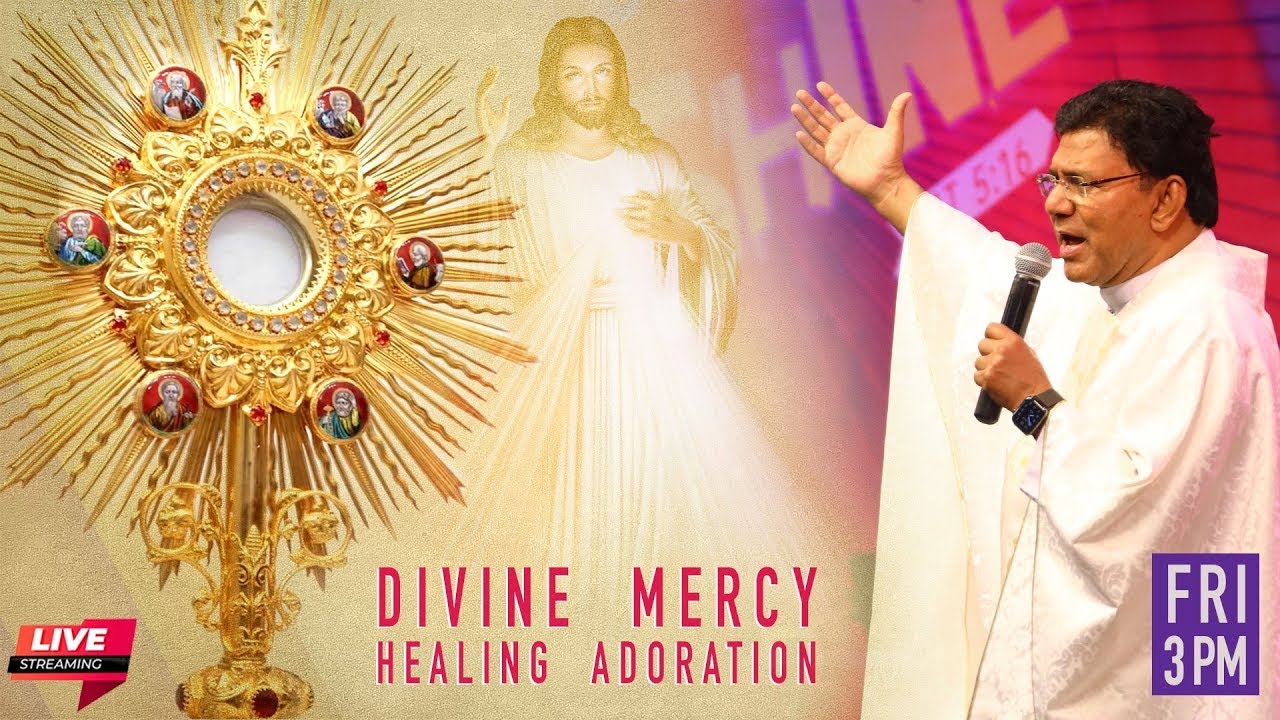 Divine Mercy Adoration Live Today | Fr. Augustine Vallooran VC | 04 October | Divine Goodness TV ...