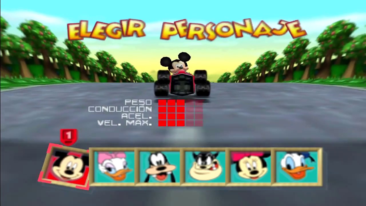 Intro Mickey's Speedway USA [Español HD] - YouTube