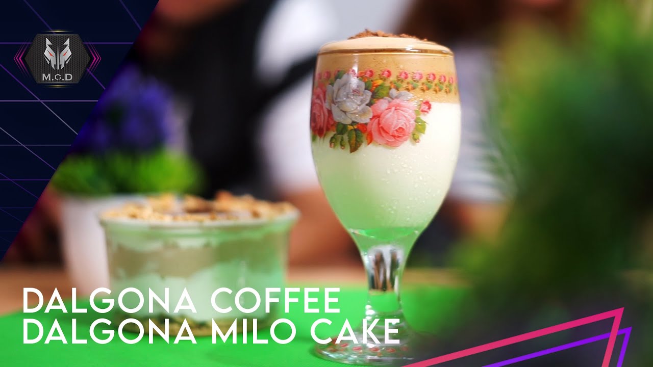 COFFEE MILO & COFFEE DALGONA - YouTube