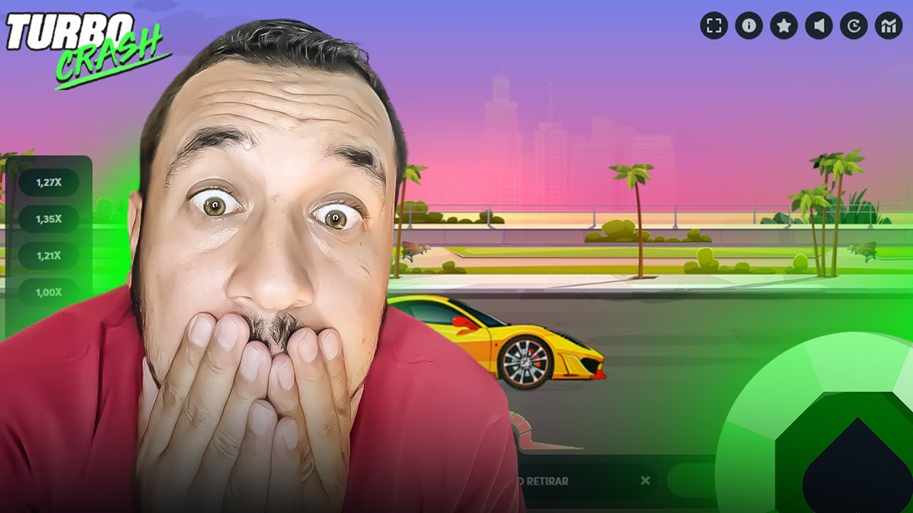 Testei o TURBO CRASH Novo Jogo Lançado na JON BET - YouTube