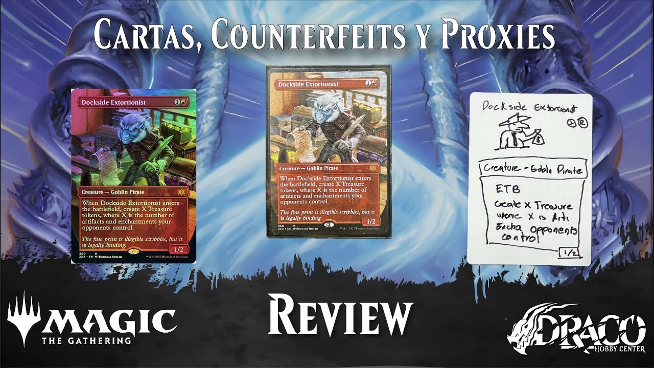 Genuinas vs. Fakes vs Proxy: Comparando Cartas de MTG! - YouTube