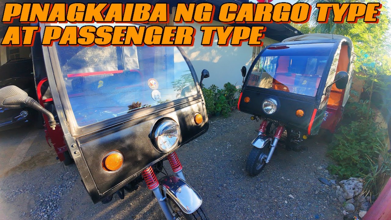 RUSI CHARIOT 175 PINAGKAIBA NG PASSENGER TYPE AT CARGO TYPE ALAMIN SA ...