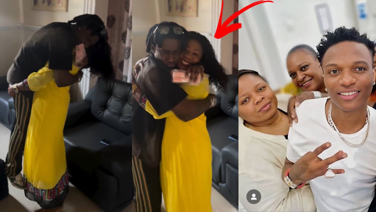 Shallipopi Loves his Mother like Wizkid do as he Visit his Mother for ...
