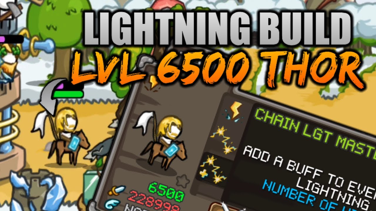 LIGHTNING BUILD Episode 9 ⚡ Level 6500 THOR @WAVE 38000 | GROW CASTLE ...