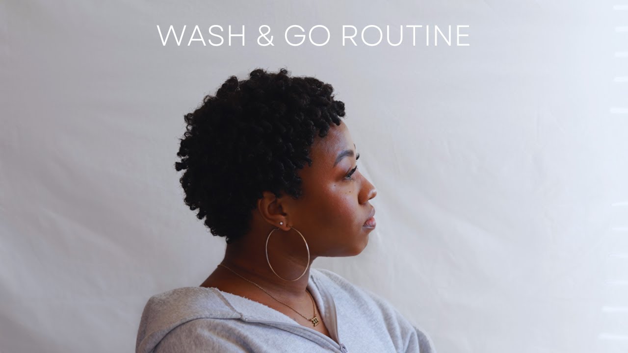 MY WASH & GO ROUTINE - YouTube