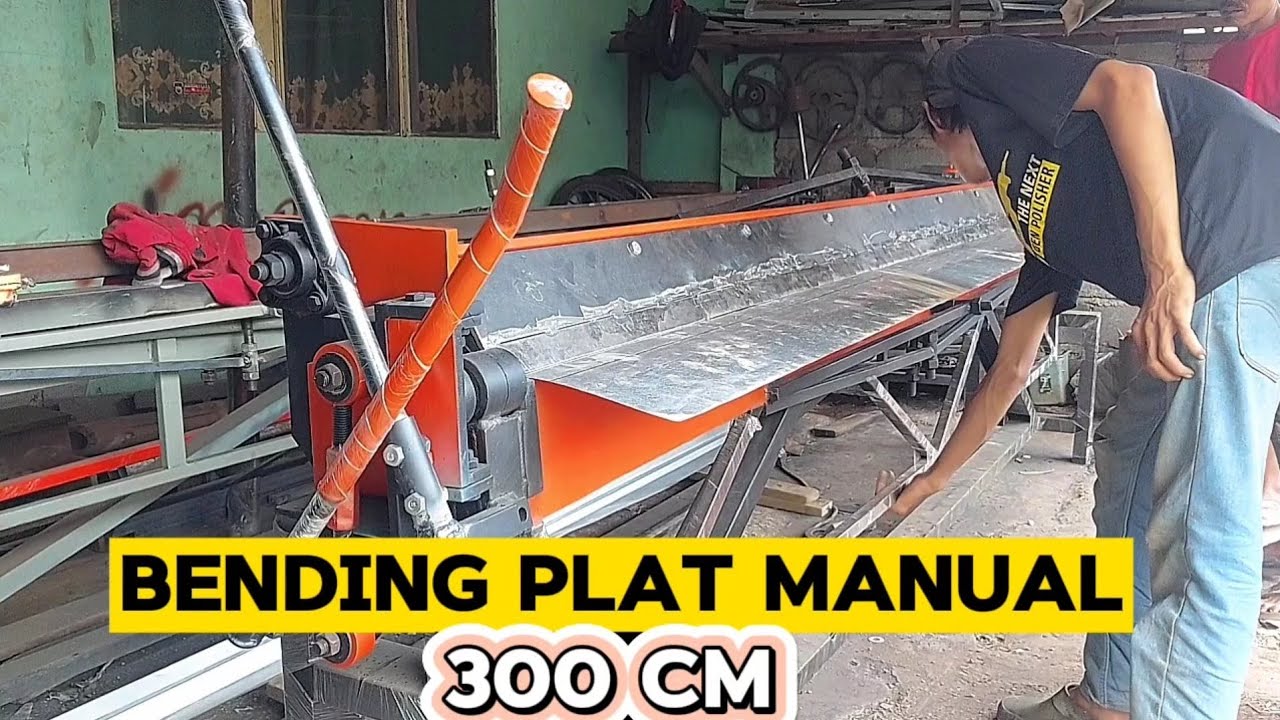 build xtreme..!pembuatan alat bending plat manual long 300cm - YouTube