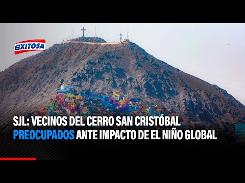 Video sjl vecinos del cerro san cristobal preocupados ante impacto de ...