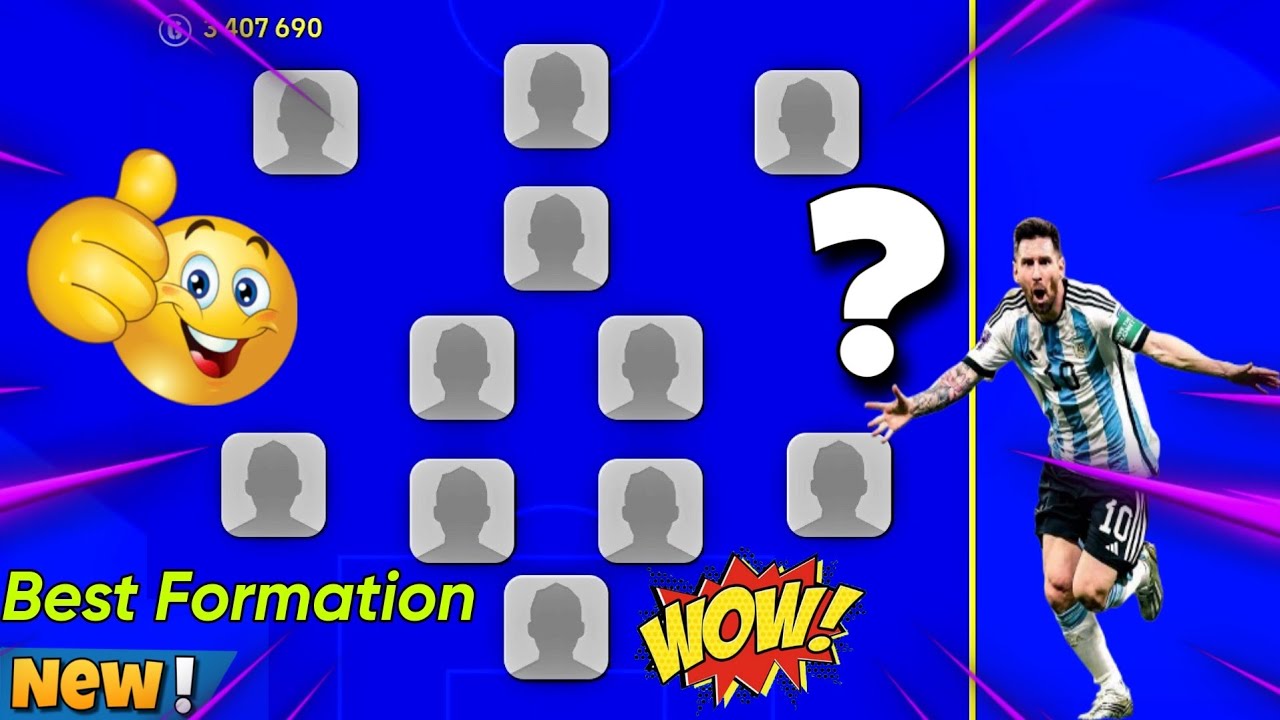 424 formations efootball 2023 #4 | How to get 424 formation In ...