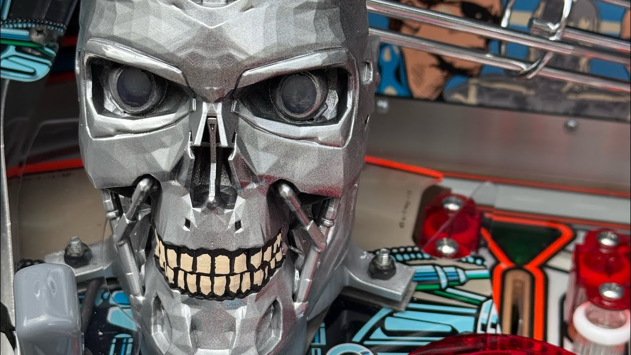 Williams Terminator 2 Pinball Machine Build Finished - YouTube