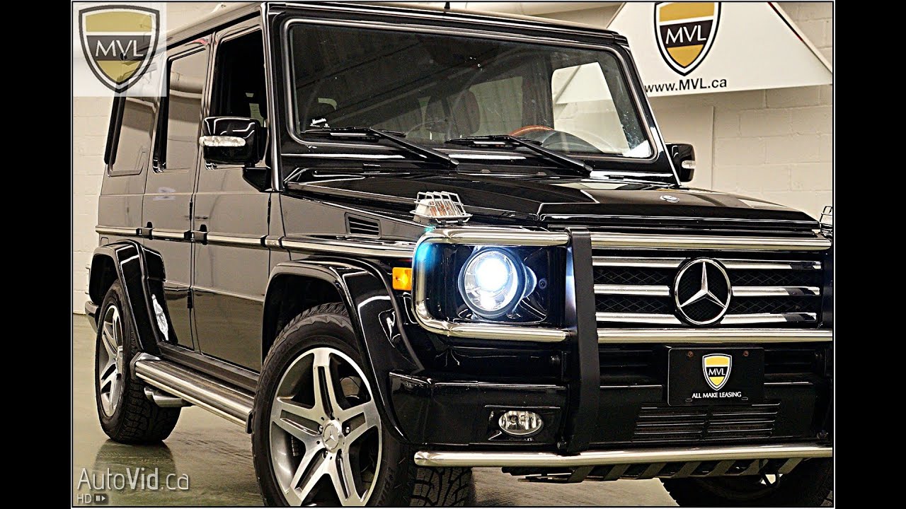 2010 Mercedes Benz G55 AMG | MVL leasing.com - Toronto Exotics - YouTube