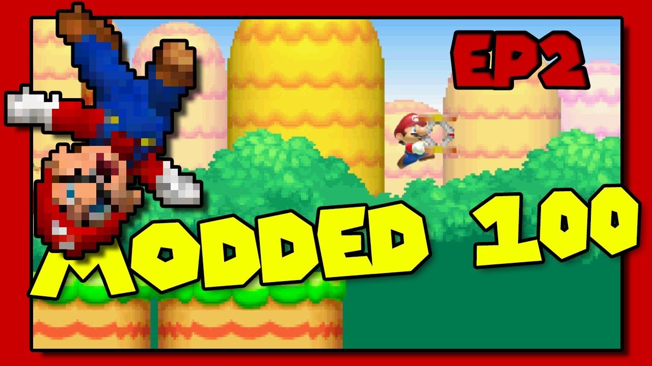 Stupid Spring Jumps! | Modded 100 Mario Challenge | EP2 - YouTube