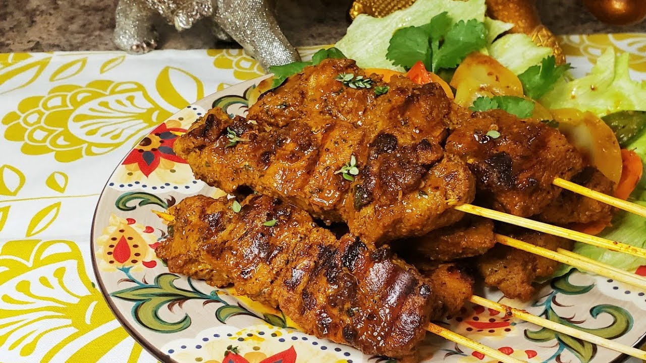 Pinchos Morunos Recipe (Spanish Collab) ~ Episode 334 - YouTube