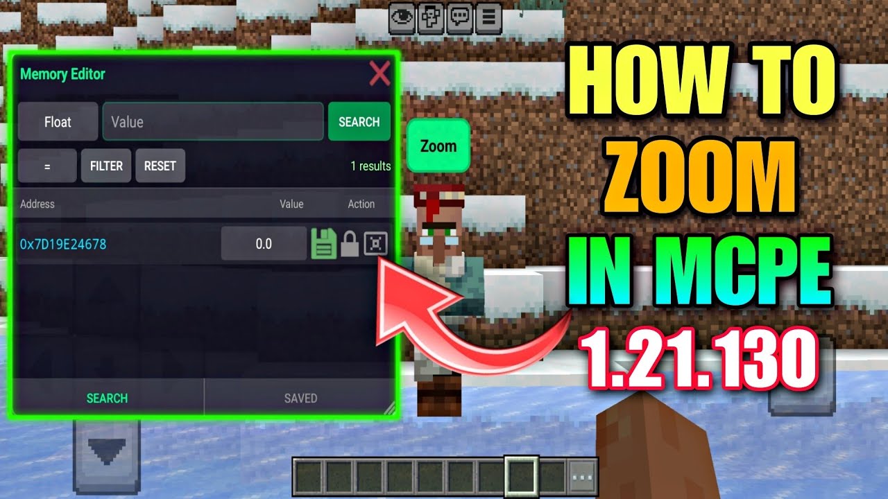 MCPE 1.21.130 Zoom Tutorial | Works on Servers | LeviLauncher - YouTube