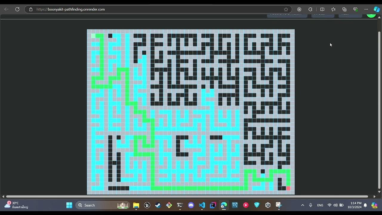 React-Pathfinding_video - YouTube