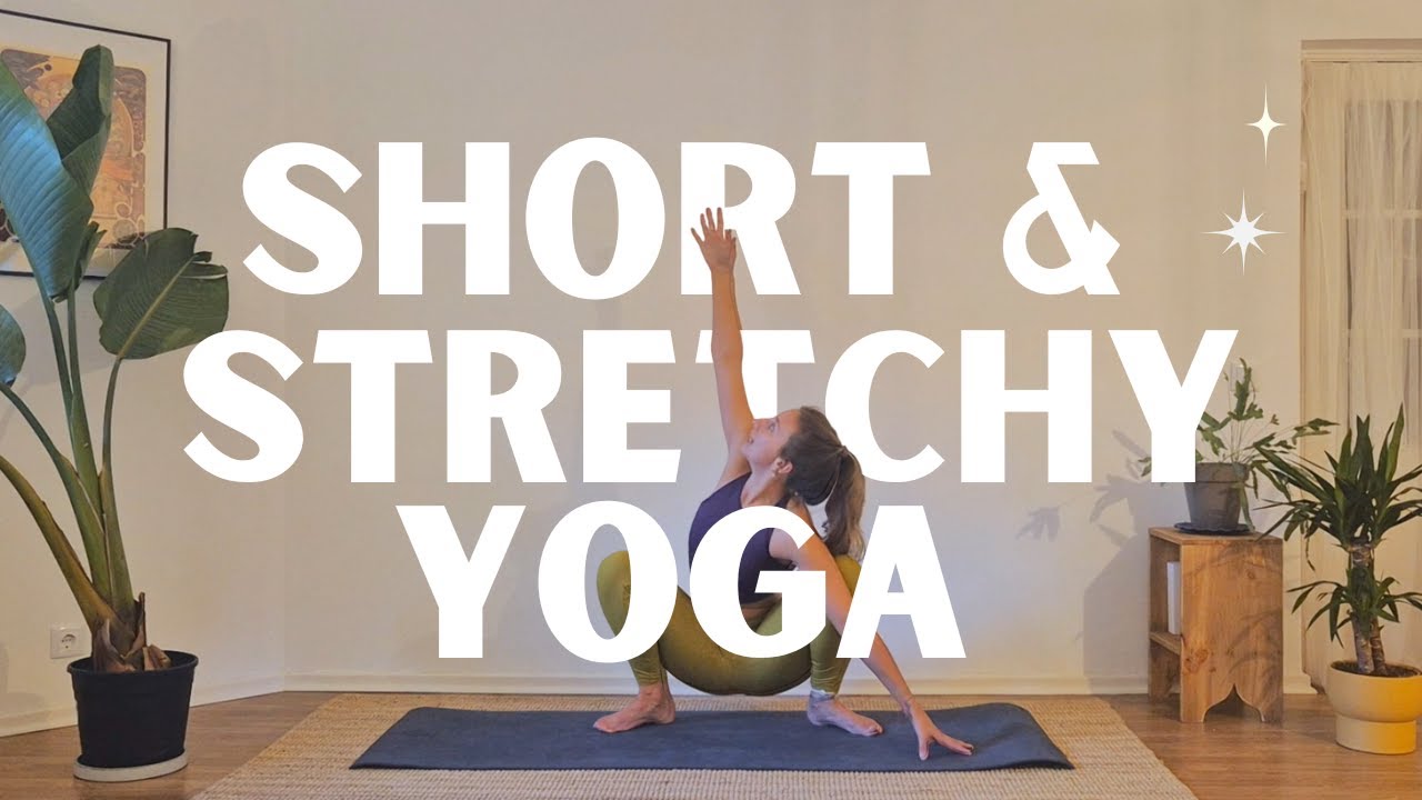Short & Sweet Yoga Flow | 15 minute Funky Flow - YouTube