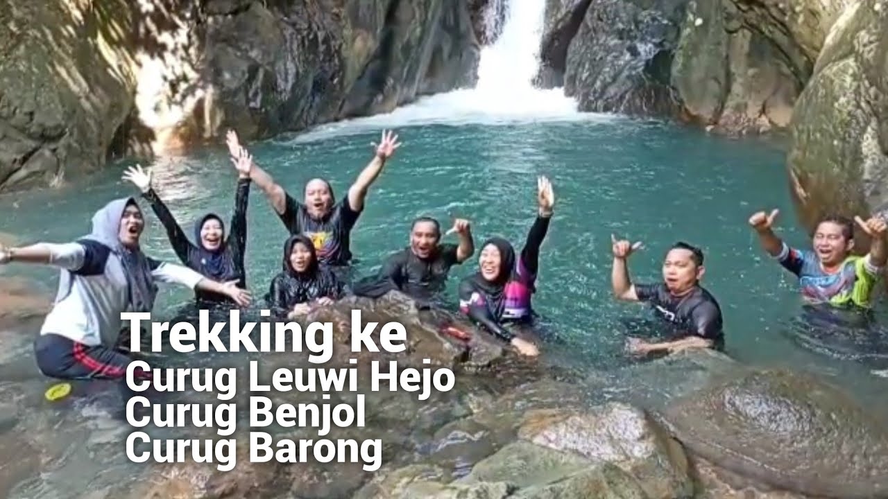 Trekking ke Curug Leuwi Hejo, Curug Benjol, Curug Barong | Sentul Bogor ...