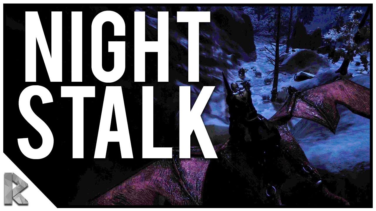 NIGHT STALKING - Easy Kill & Area Exploration! - Ark Survival Evolved ...