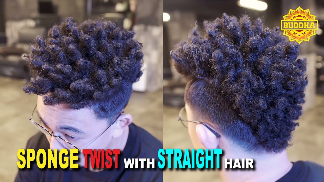 Best Hair Transformation (Afro perm with straight hair) HOW CAN MAKE ...