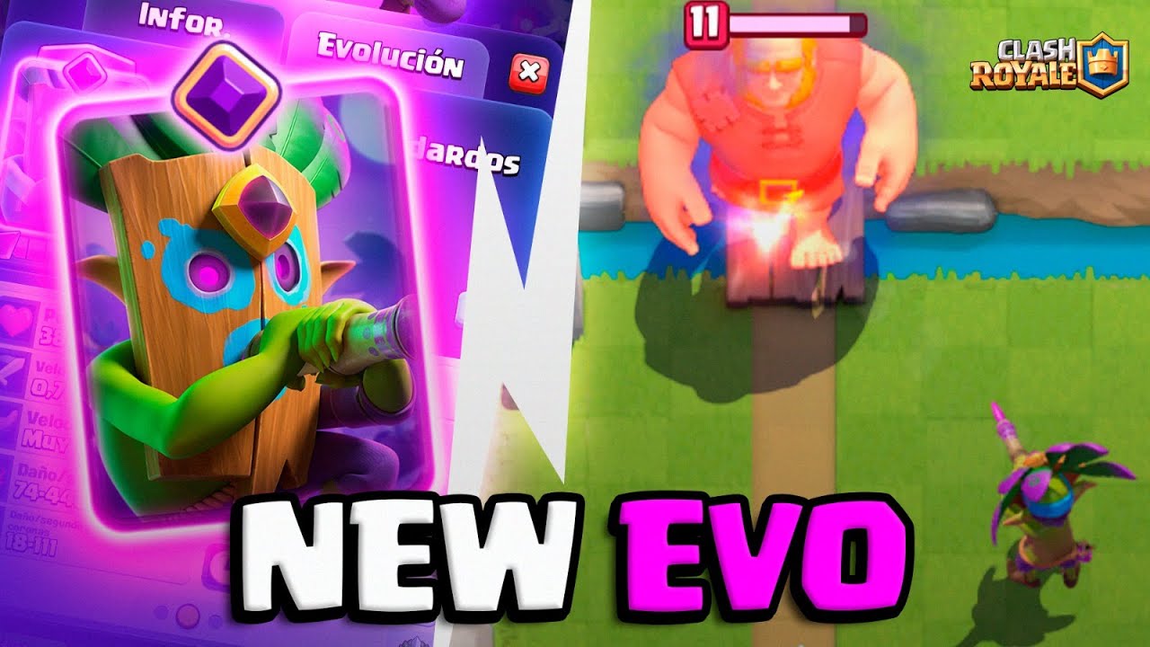 ¡EL DUENDE LANZA DARDOS EVOLUCIONADO ESTÁ AQUÍ! 🏹🔥 | Clash Royale Sneak Peek Oficial - YouTube