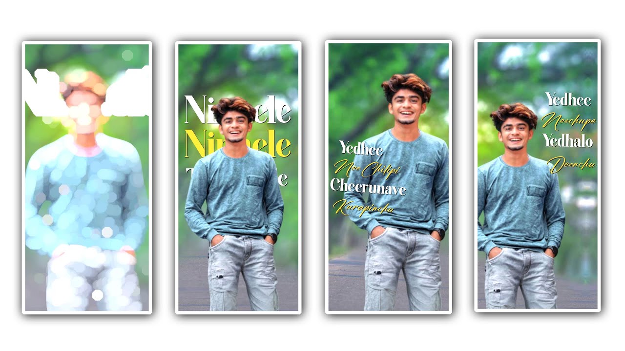 New Trending Yedhee song 1 pic Lyrical Video Editing Alight Motion ...