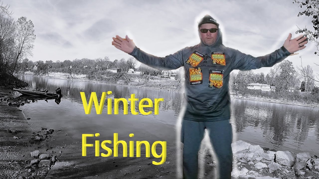 Winter Bass fishing Downtown Nashville on the Cumberland River/hand ...