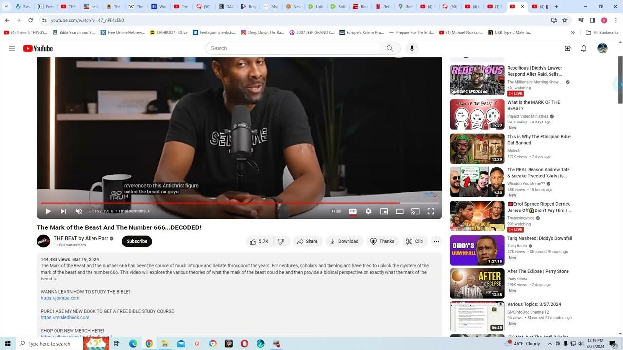 99% of Christians will take the mark microC-hip - YouTube